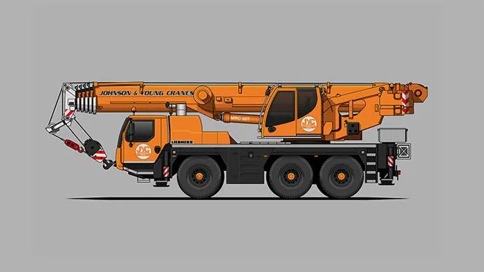 Liebherr LTM1060 (60t All terrain) - Johnson & Young Cranes