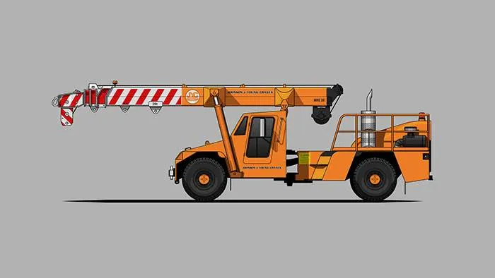 AT-20 (20t Franna) | Compact and Versatile Mobile Crane for Heavy ...